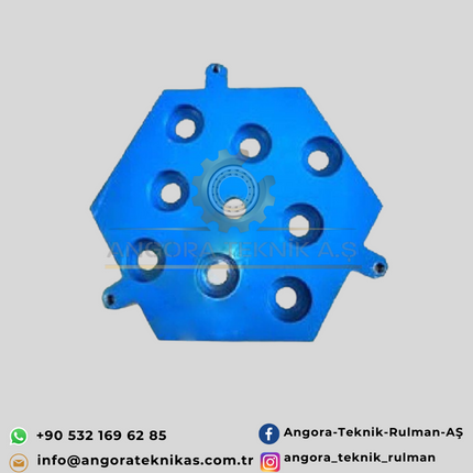 VSI Crusher – CV200 Series – Rotor Installation Plate – Angora Teknik A.Ş.